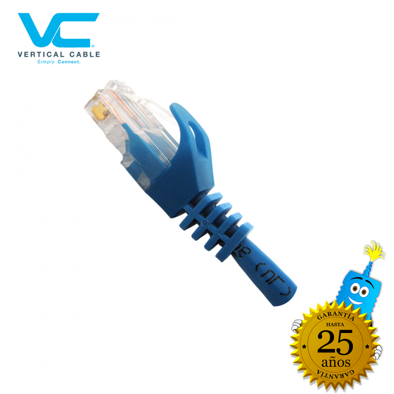 Jack RJ45 Cat 6 remate 110 o V-Max Tipo Keystone Azul – Todo de Redes